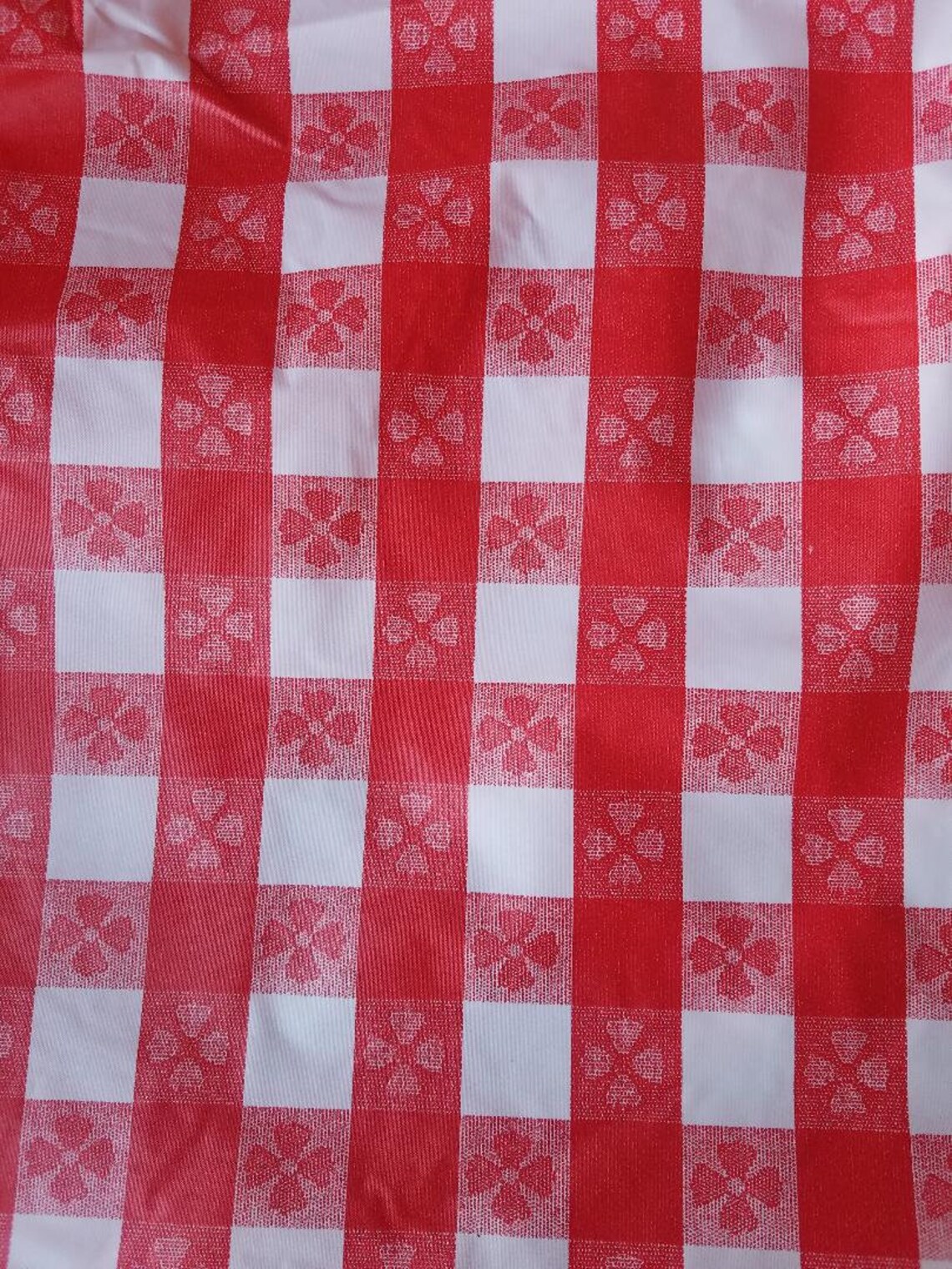 Gingham Kwik Covers Plastic Fitted Stretchable Tablecloths, Checker ...