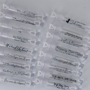 30 Personalized Bubble Labels for Bubble Wands, Custom Printed, Labels ...