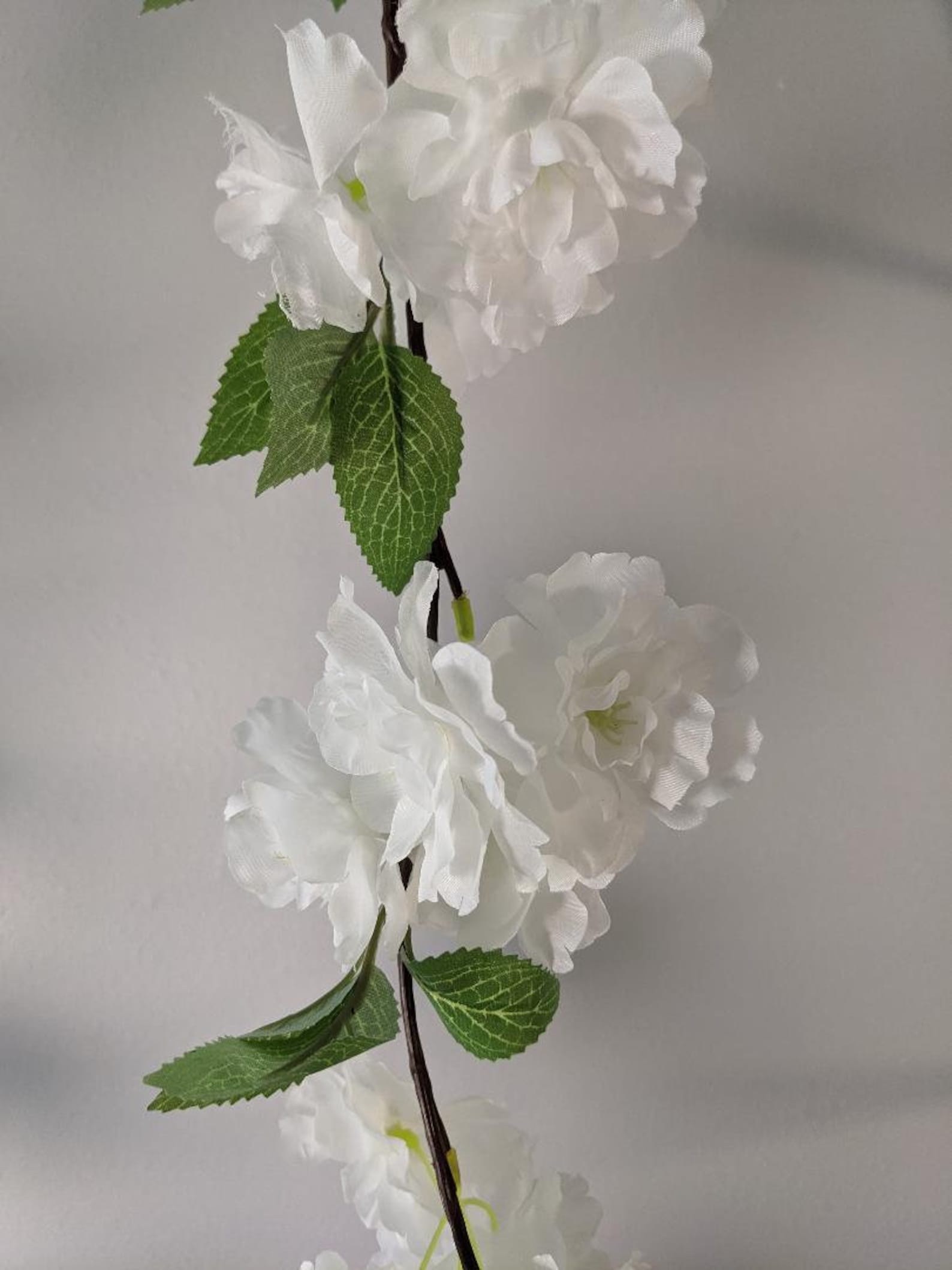 68" Artificial Cherry Blossom Flower Garland, Hanging Flower Garland ...