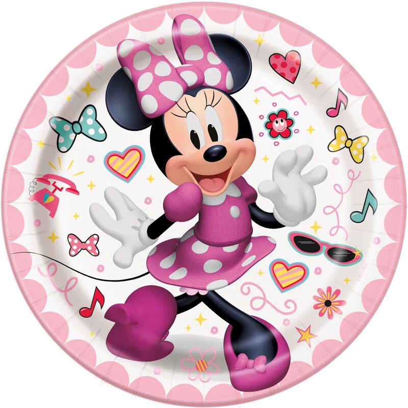 Minnie Mouse Plate - Etsy