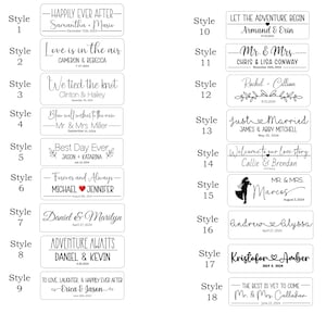 30 Personalized Bubble Labels for Bubble Wands, Custom Printed, Labels ...