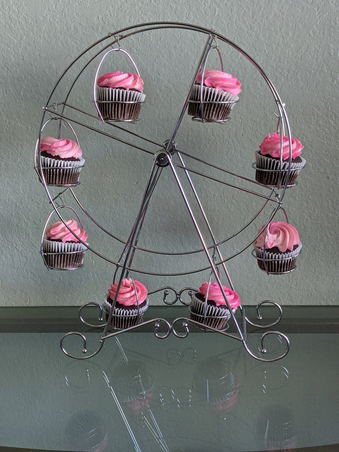Ferris Wheel Cupcake Stand Circus Theme Cupcake Holder Wheel | Etsy