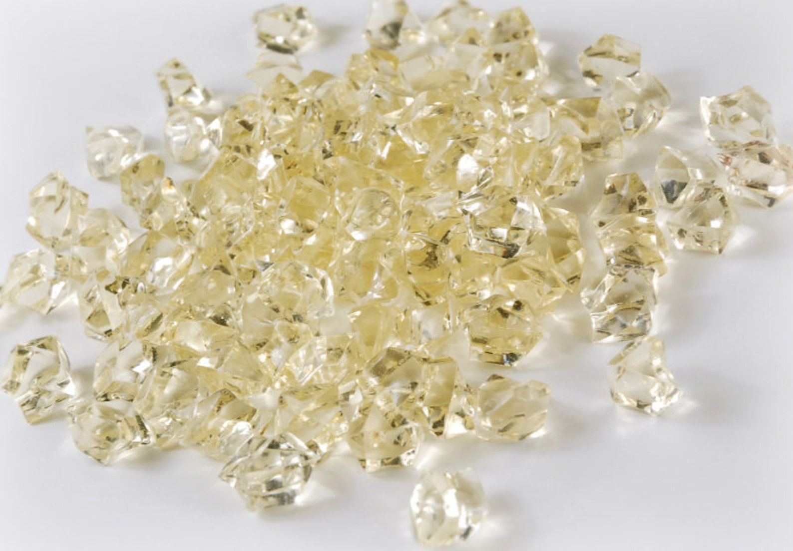 Champagne Acrylic Rocks Acrylic Rock Filler Vase Filler - Etsy