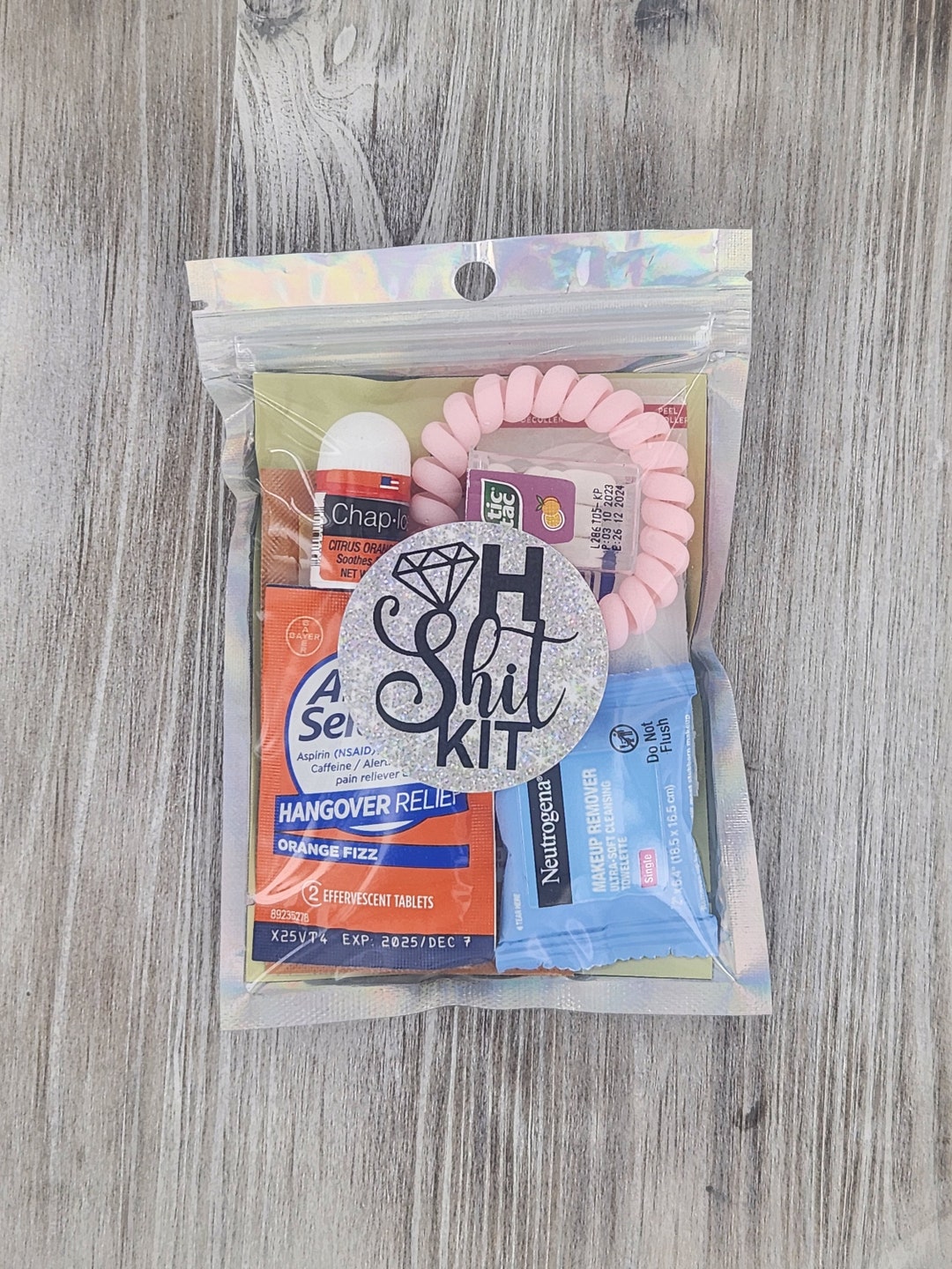 Pre-filled Oh Shit Kit, Hangover Recovery Kit, Bachelorette Party ...