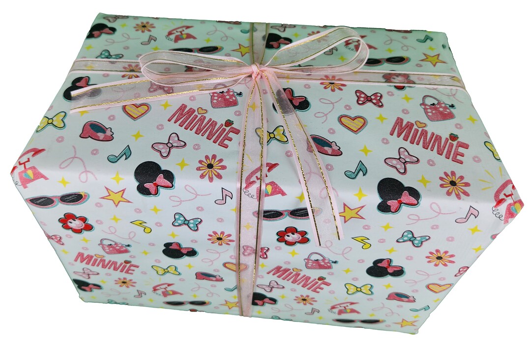 Minnie Mouse Giftwrap, Minnie Mouse Birthday, Minnie Party, First ...