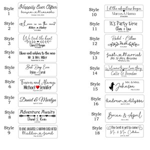 30 Personalized Bubble Labels for Bubble Wands, Custom Printed, Labels ...