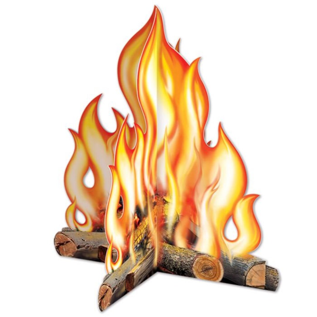 3D Campfire Centerpiece, Camping Party, Wild West Birthday, Woodland ...