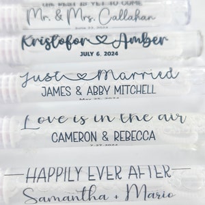 30 Personalized Bubble Labels for Bubble Wands, Custom Printed, Labels ...