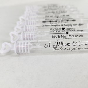 30 Personalized Bubble Labels for Bubble Wands Wedding Bubble - Etsy