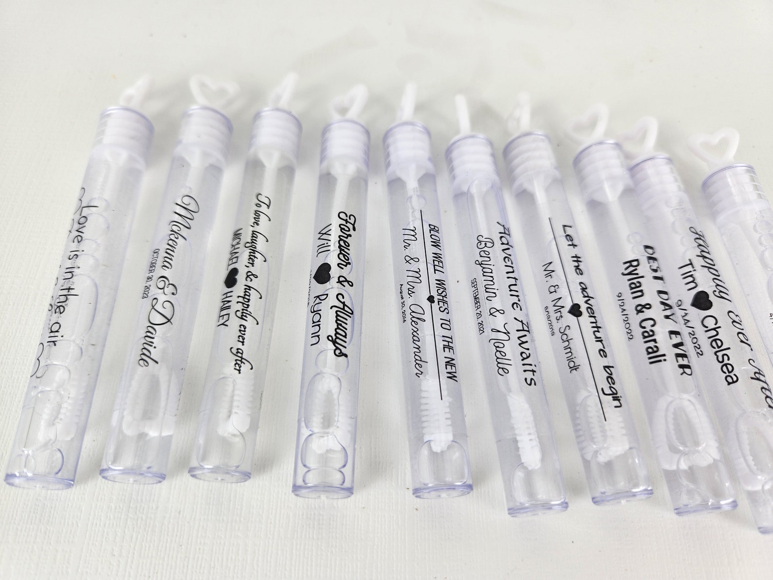 30 Personalized Bubble Labels for Bubble Wands Wedding Bubble - Etsy