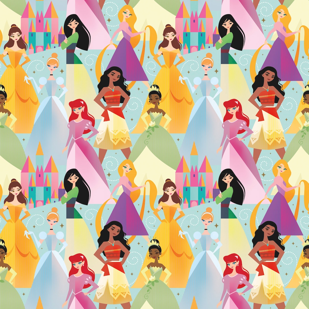 Disney Princess Gift Wrap, Pretty Princess Birthday, Princess Birthday ...