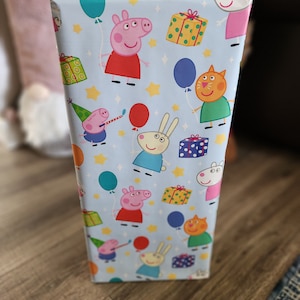 Peppa Pig Giftwrap, Peppa Pig Birthday Party, Peppa Pig Party Supplies ...
