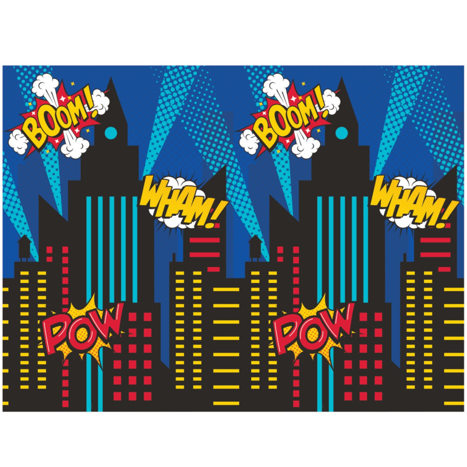 Superhero Photo Backdrop Superhero Birthday Superhero Baby | Etsy