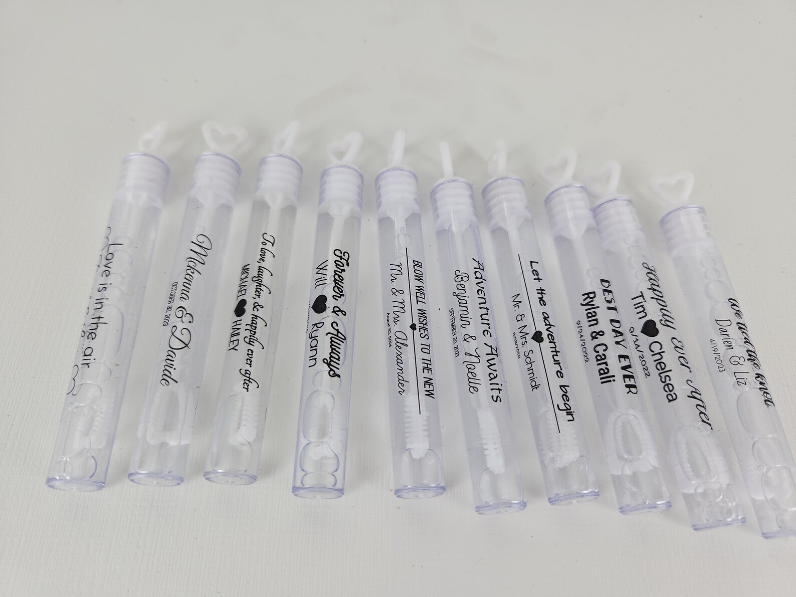 30 Personalized Bubble Labels for Bubble Wands Wedding Bubble - Etsy