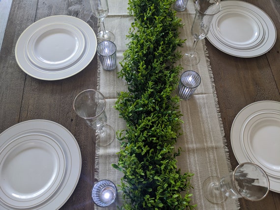62 Artificial Boxwood Fern Garland Fern Garland - Etsy