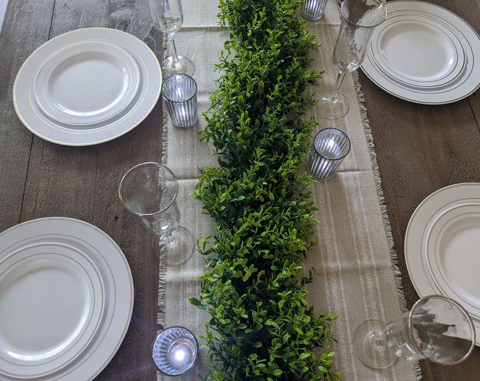 Wild Greenery Garland / Green Baby's Breath Garland / Crafting Garland ...