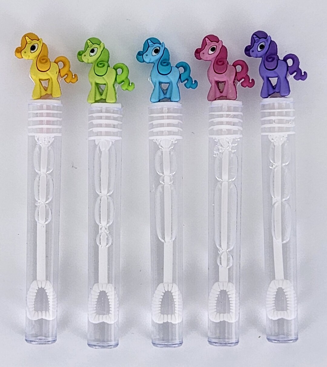 5 Pony Parade Bubble Favors, Horse Party Supplies, Girl Party Favors ...
