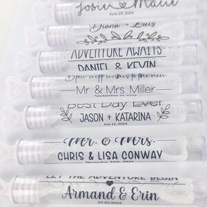 30 Personalized Bubble Labels for Bubble Wands, Custom Printed, Labels ...
