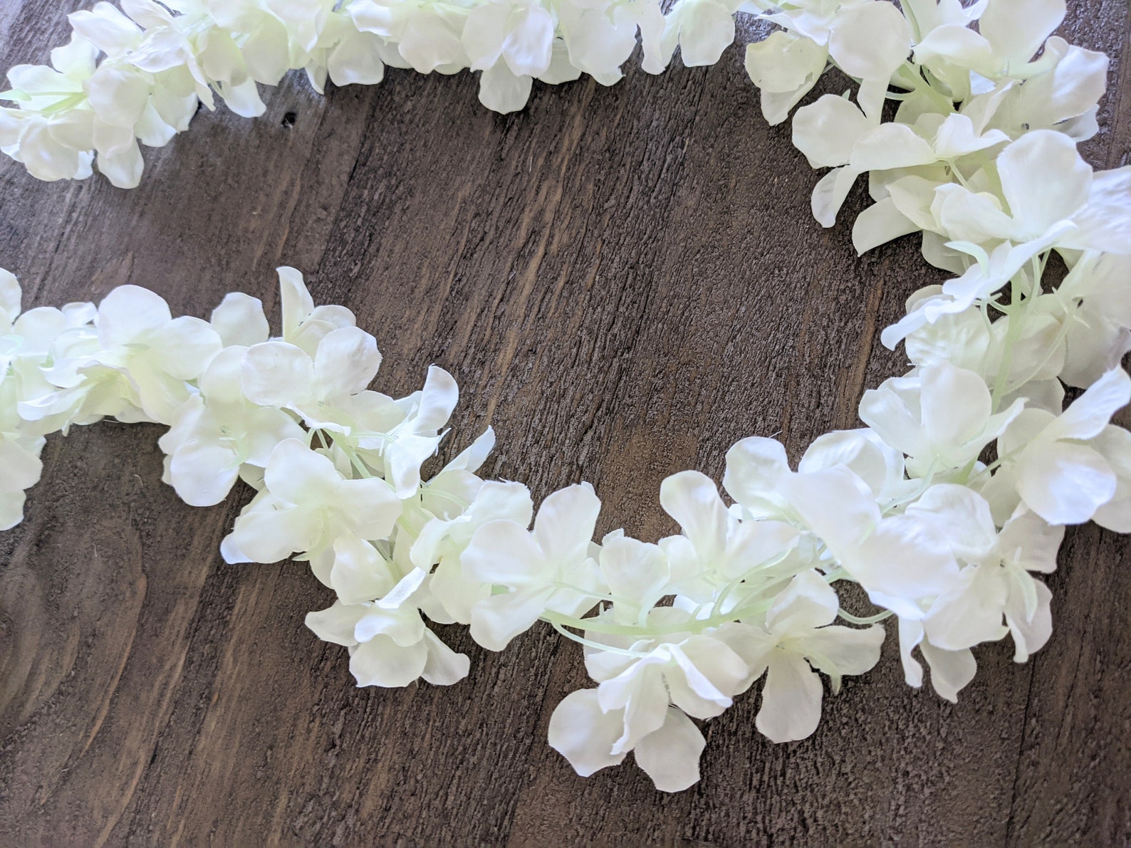 80 Artificial Hydrangea Flower Garland Hanging Flower - Etsy