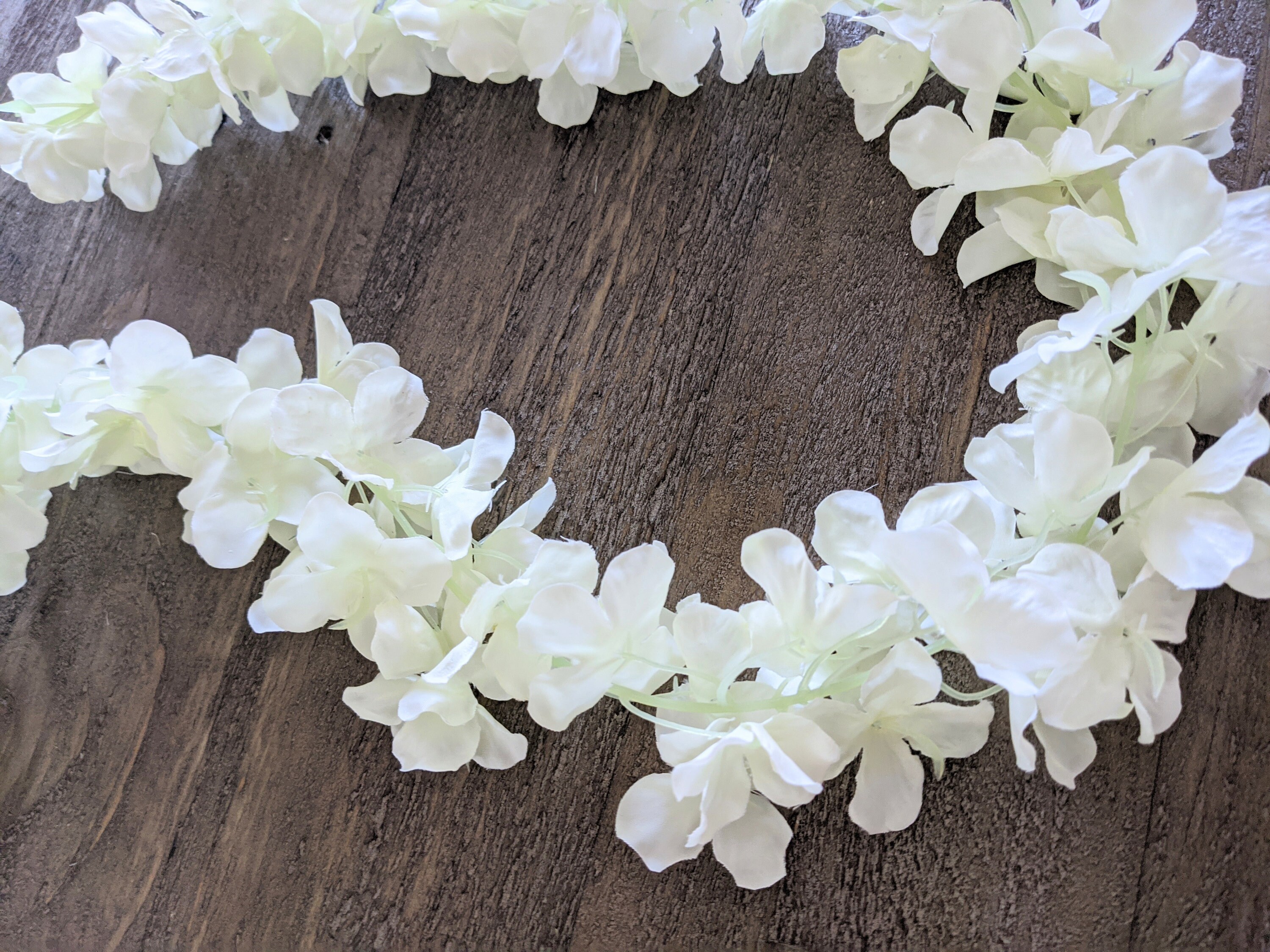 80 Artificial Hydrangea Flower Garland Hanging Flower - Etsy