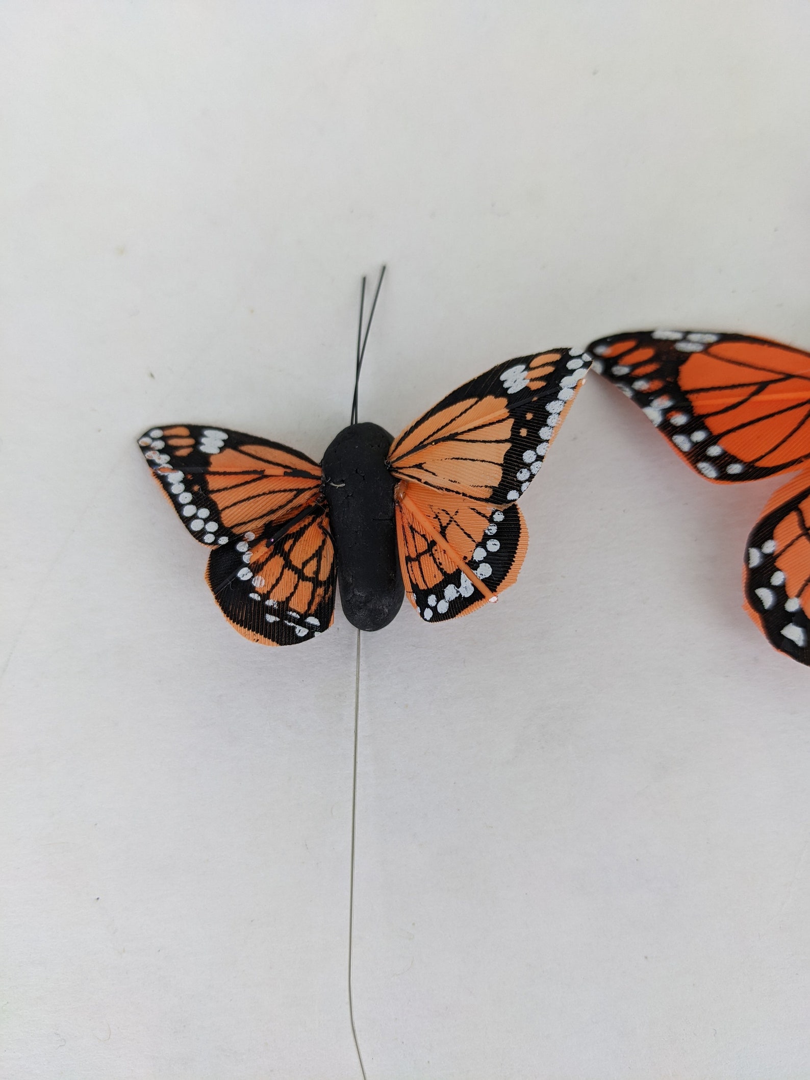 Monarch Feather Butterflies Craft Butterflies Butterflies - Etsy