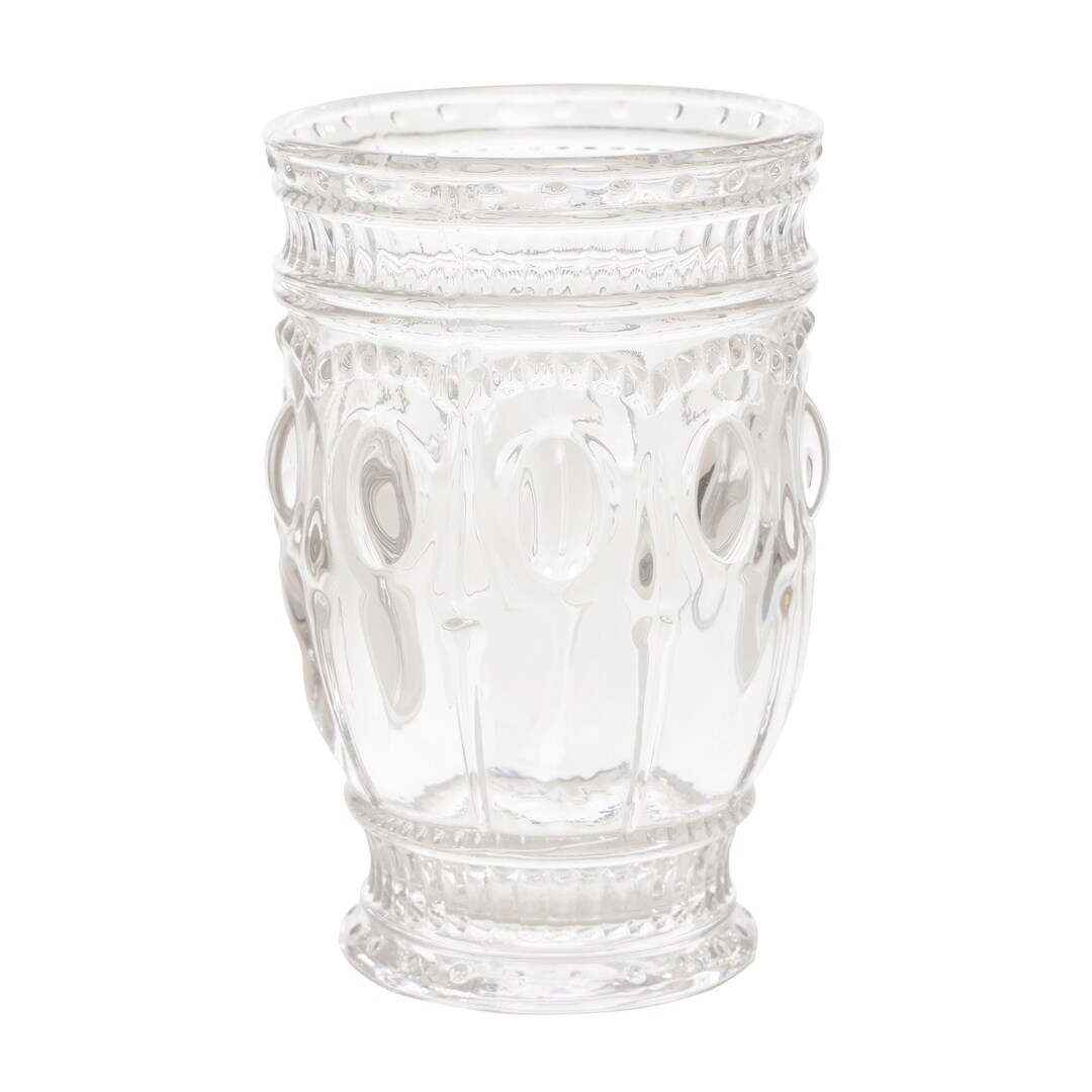 10oz Clear Vintage Inspired Glass Goblet, DIY Wedding Tableware, Clear ...