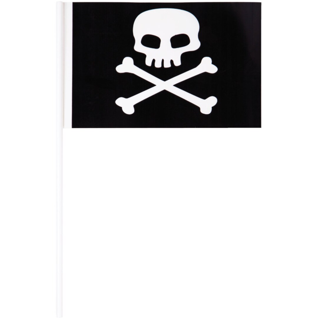 Plastic Pirate Flag Decorations, Pirate Party, Pirate Party Supplies ...