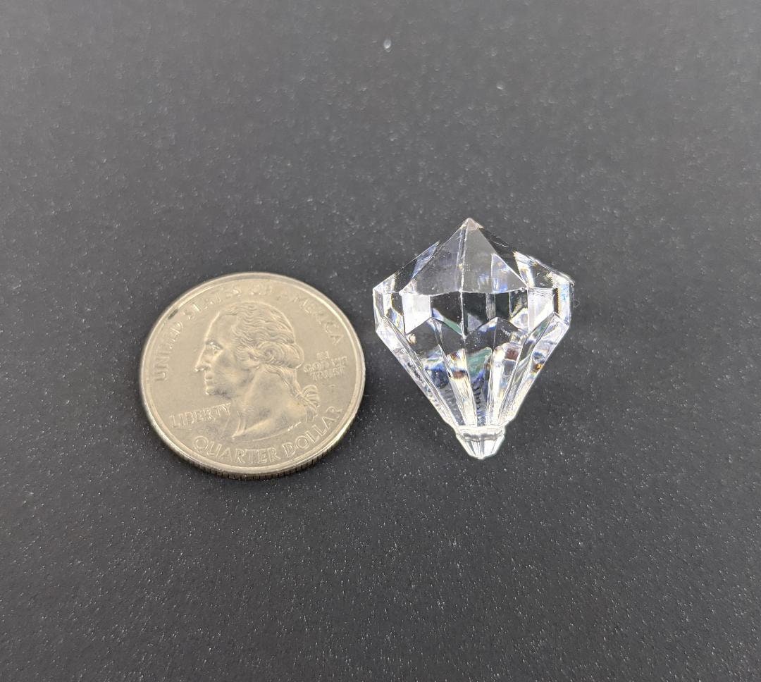 Large Clear Acrylic Diamonds, Gemstone Table Scatter, Vase Filler - Etsy