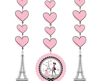 Paris Party Cutouts - Etsy