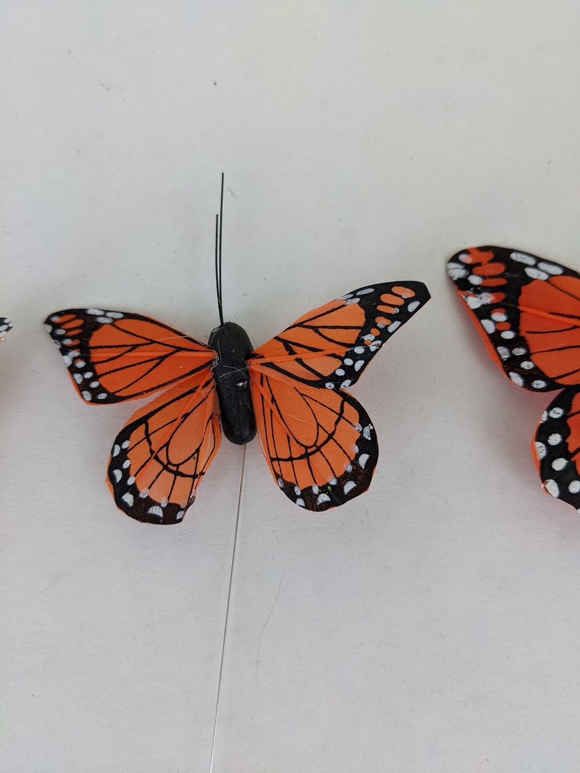 Monarch Feather Butterflies Craft Butterflies Butterflies - Etsy