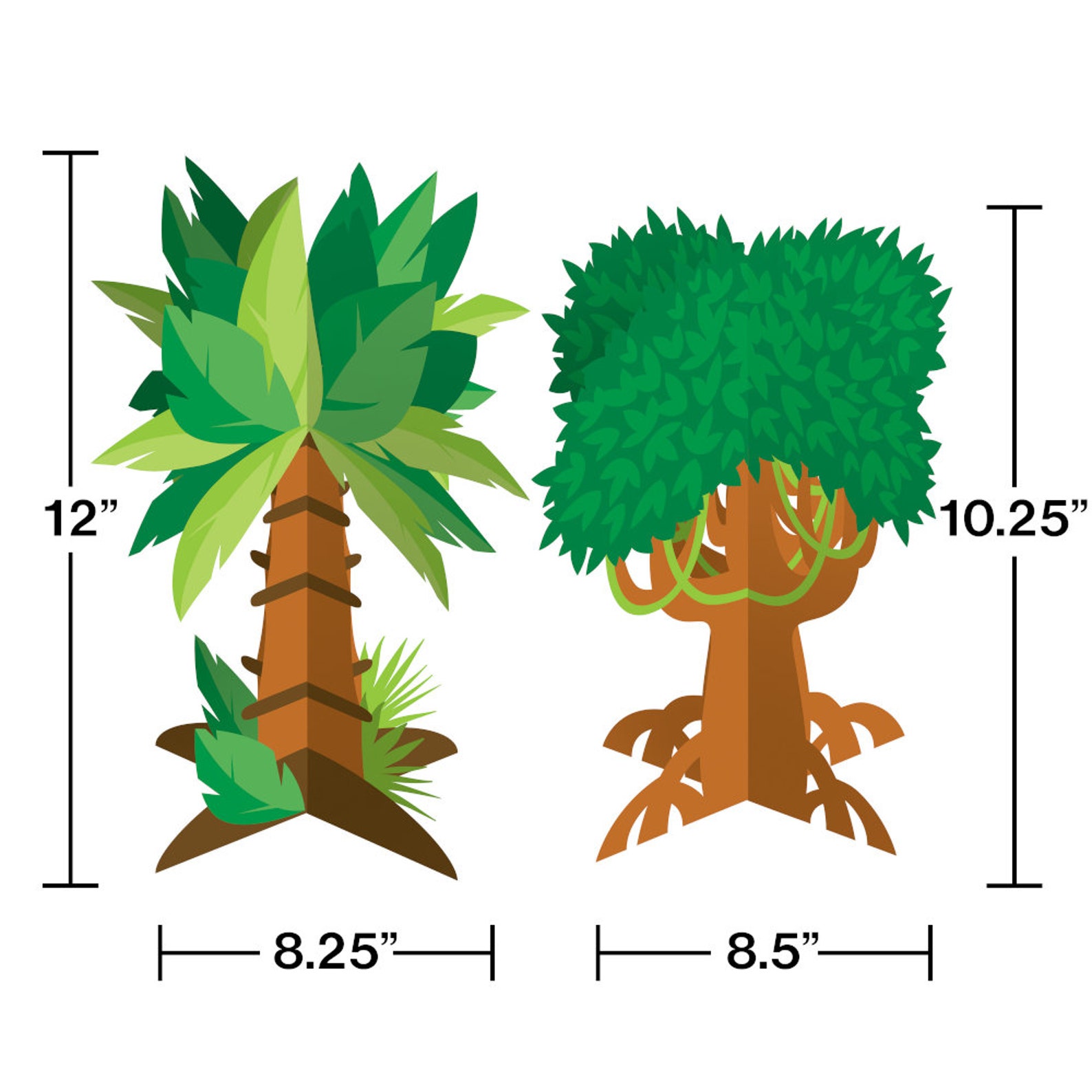 Tree Centerpieces Safari Birthday Safari Baby Shower Safari - Etsy