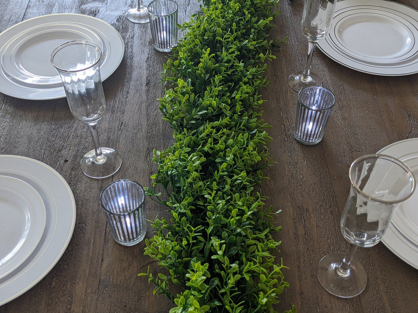 62 Artificial Boxwood Fern Garland Fern Garland - Etsy