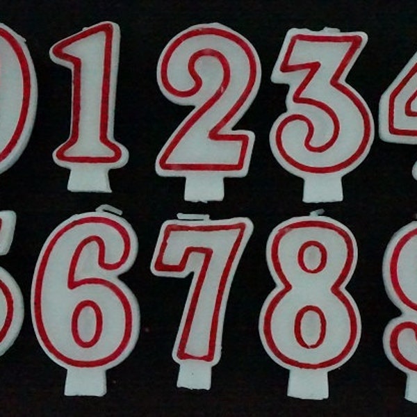 Birthday Candles - Etsy