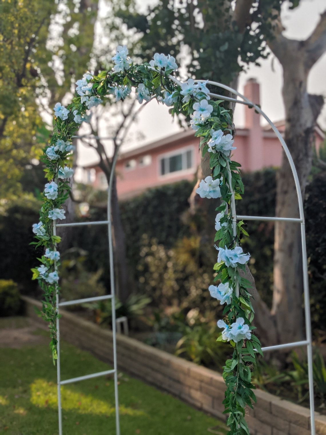 Wedding Event Metal Steel White Arch Outdoor Arch for - Etsy