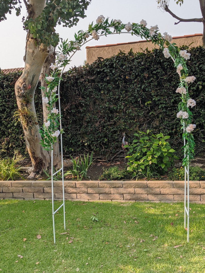 Wedding Event Metal Steel White Arch Outdoor Arch for - Etsy