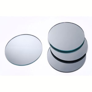 50 2 Round Glass Craft and Hobby Mirrors, Small Round Glass Mirrors, 2 ...