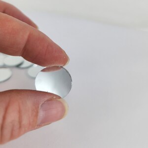 Small Round Glass Craft Mirrors (3/4 Inch, 100 Pieces) - Etsy