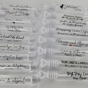 30 Personalized Bubble Labels for Bubble Wands, Custom Printed, Labels ...