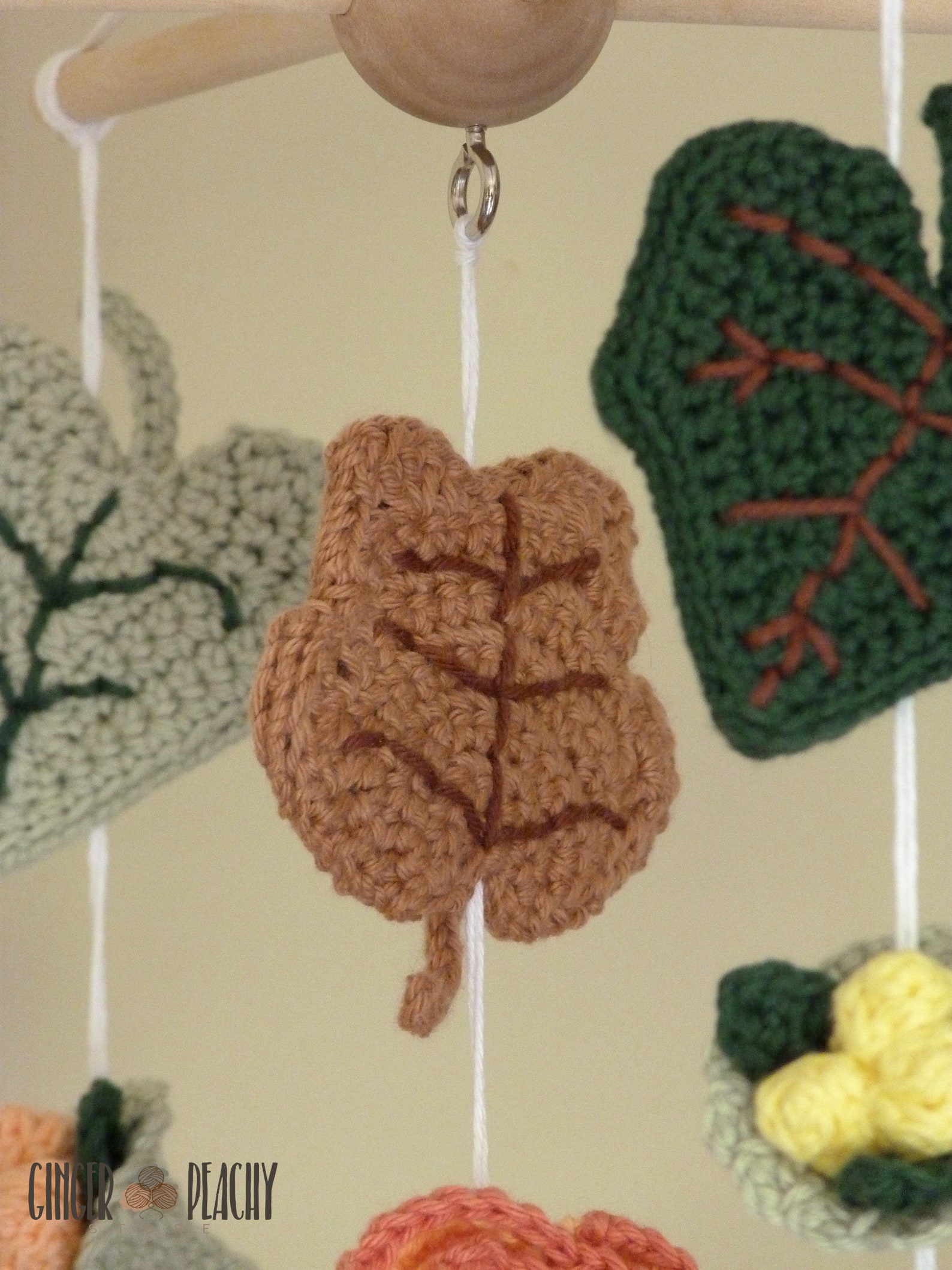 DIGITAL PATTERN Floral Woodland Baby Mobile Crochet Pattern - Etsy