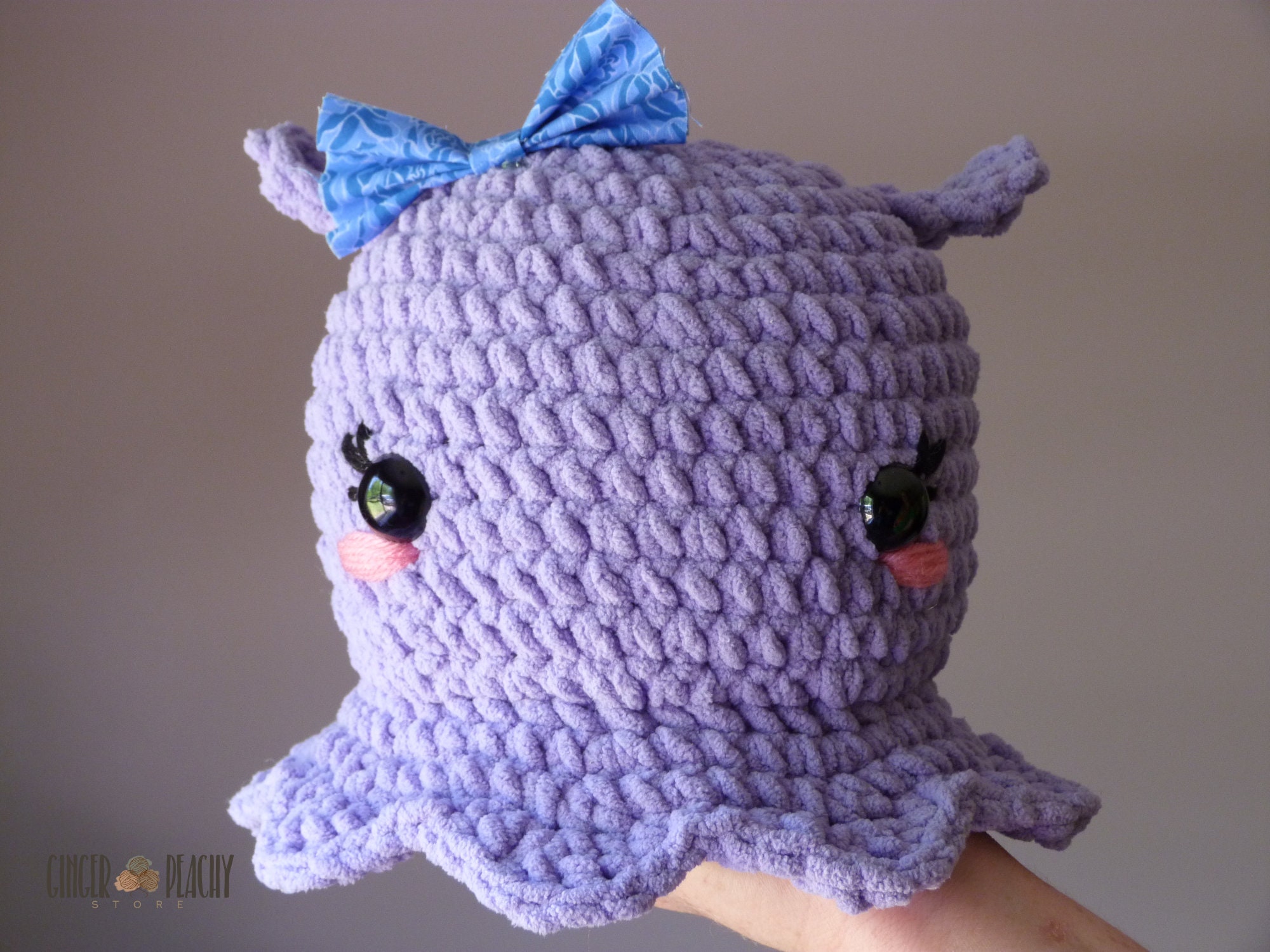 Dumbo Octopus Amigurumi Toys Toys & Games Stuffed Animals & Plushies ...