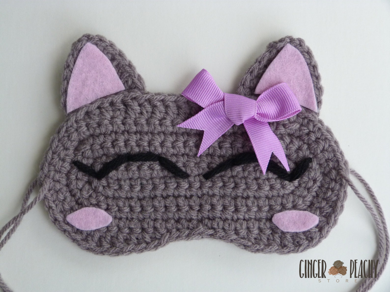 DIGITAL PATTERN Cat & Unicorn Sleep Masks Crochet Pattern - Etsy
