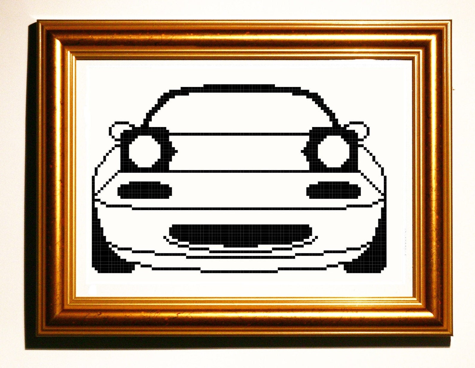 Mazda MX-5 Miata Convertible Cross Stitch Pattern - Etsy