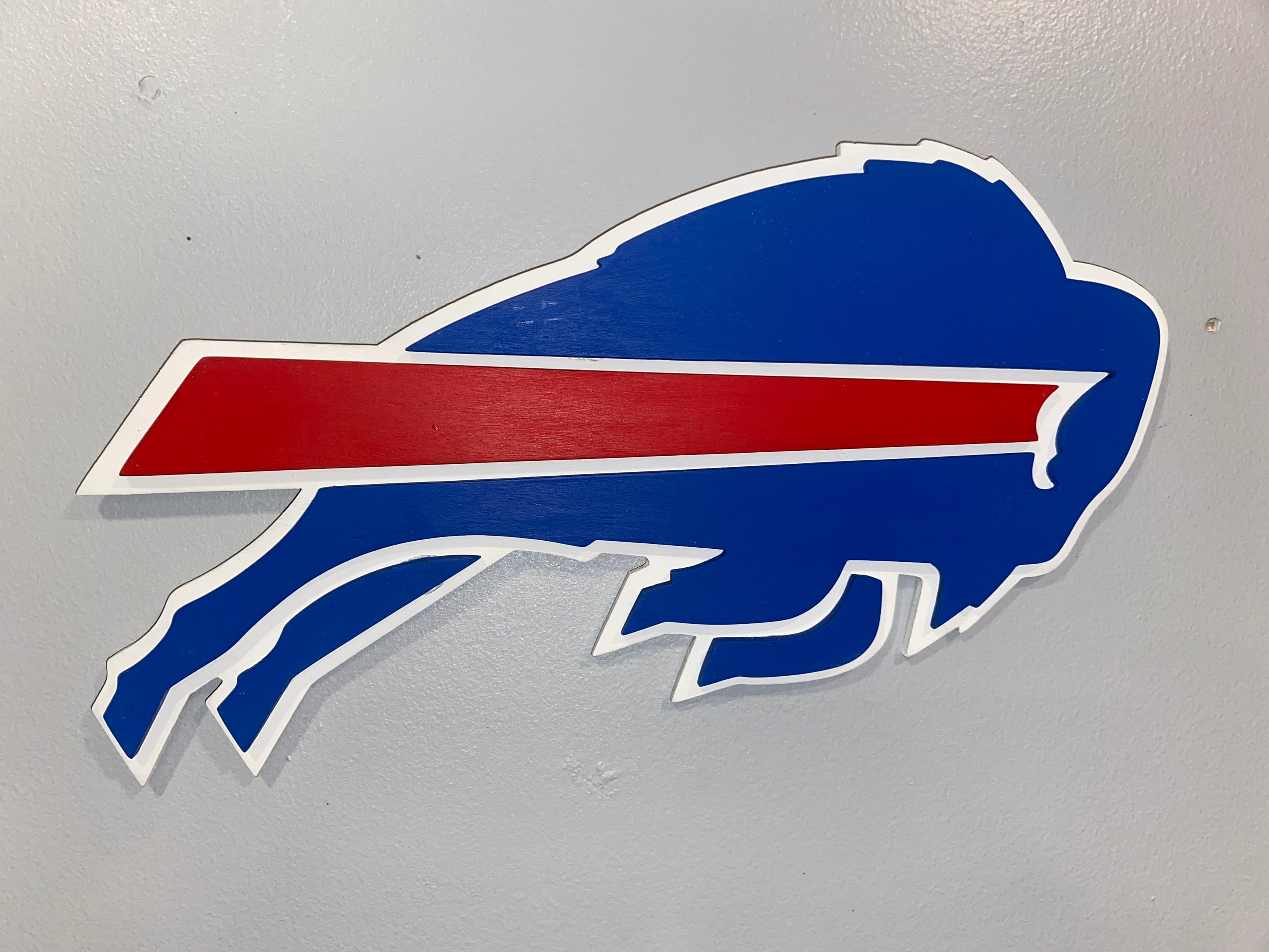 Buffalo Bills Wooden Wall Art - Etsy