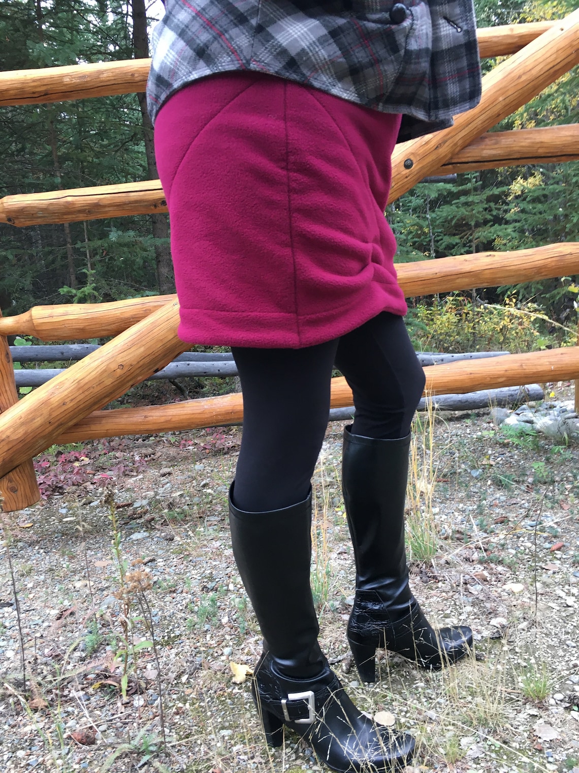 Custom Quilted Flutterby Daisy Polar Fleece Skirt ~ Measurements Needed ...