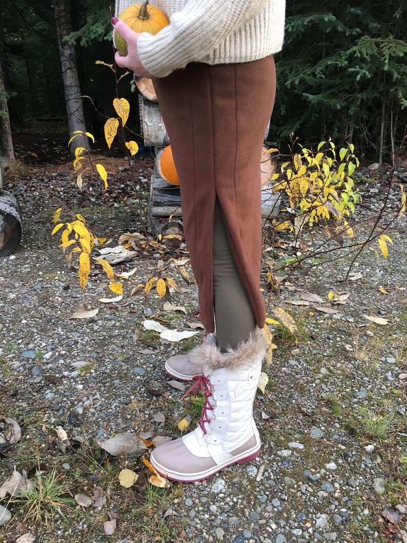 Custom Powder Daisy Polar Fleece Skirt Long - Etsy