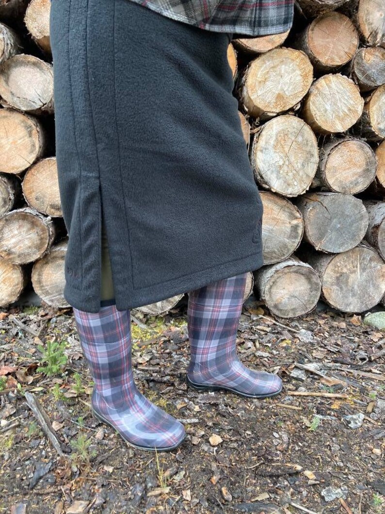 Custom Powder Daisy Polar Fleece Skirt Long | Etsy