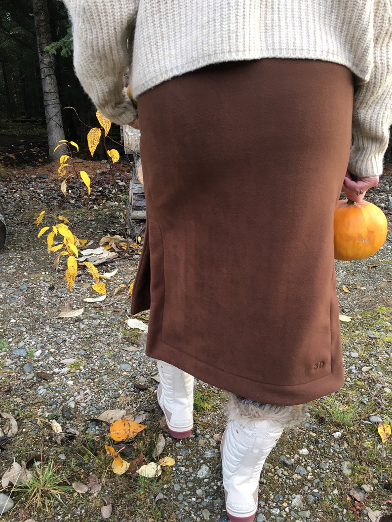 Custom Powder Daisy Polar Fleece Skirt Long - Etsy