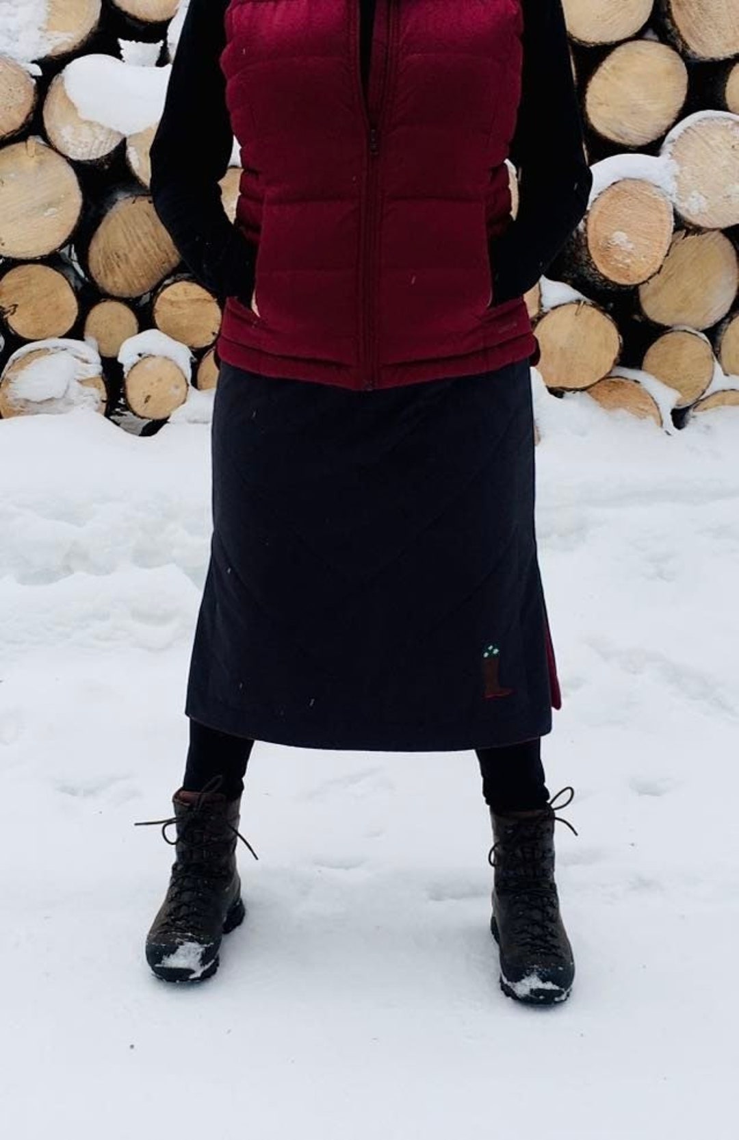 Custom Waterproof Polartec Extreme Skirt Long - Etsy