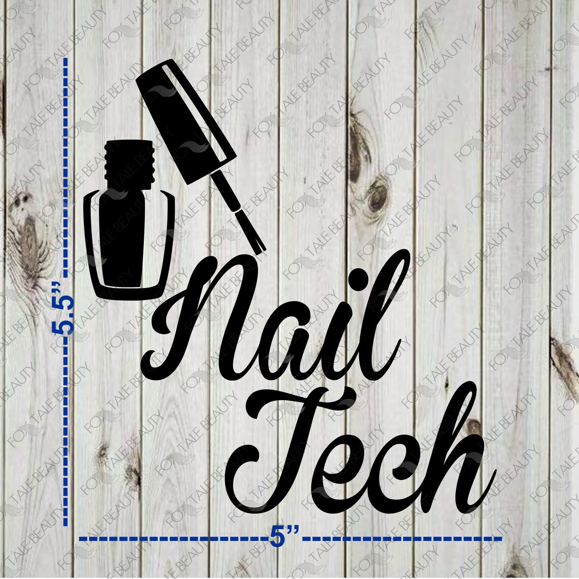 Nail Tech Decal / Nail Tech Sticker / Manicurist Decal / Nail | Etsy