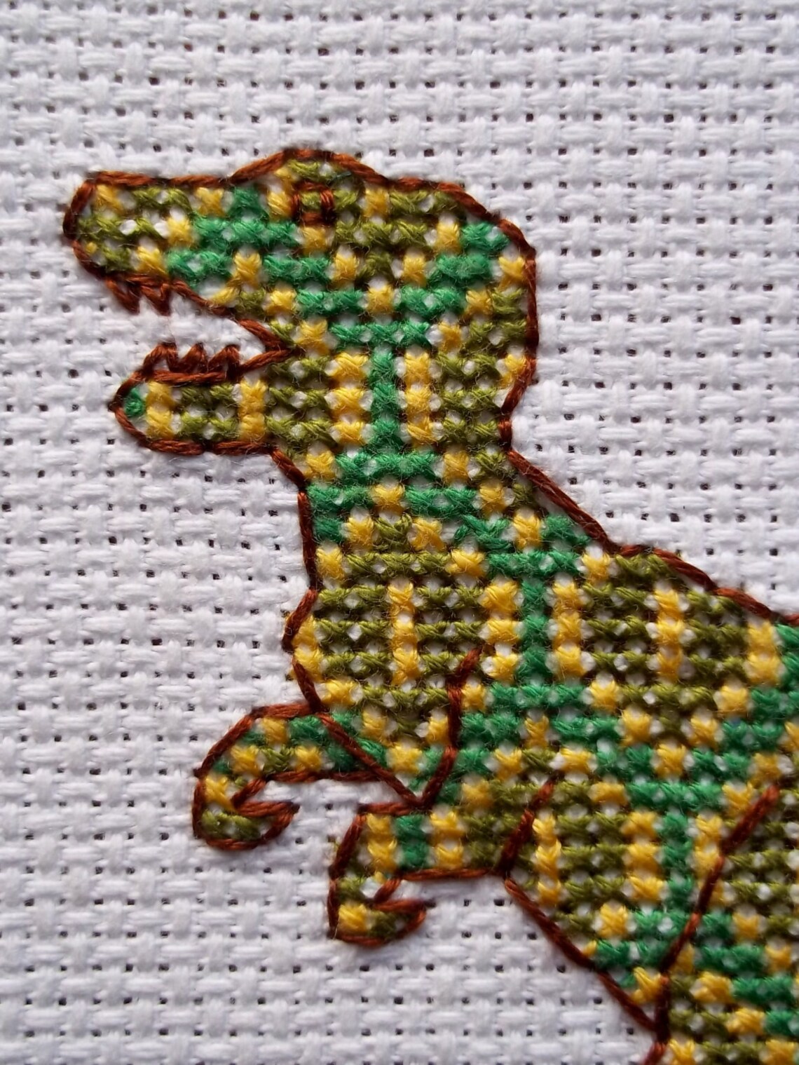 T-rex Cross Stitch Pattern Digital Download PDF - Etsy